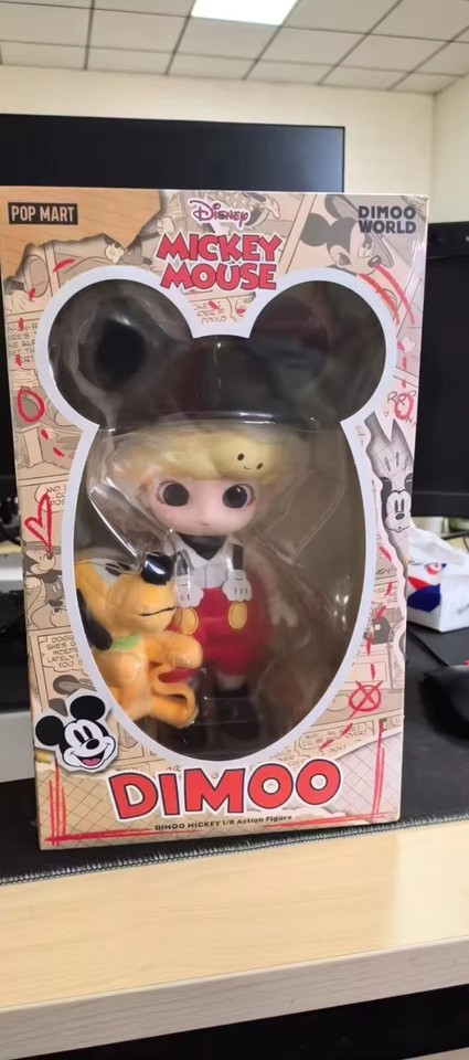AUTHENTIC DIMOO X DISNEY MICKEY 1/8 ACTION FIGURE HOT CUTE TOY GIFT | eBay