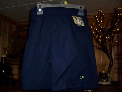 OP OCEAN PACIFIC BOYS SWIMMING TRUNKS NAVY BL SIZE XS 4-5 BEACHWEAR ...