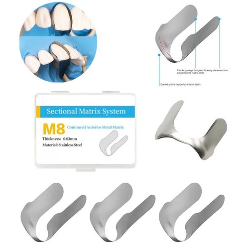 Dental Proximal Anterior Strips Matrix Bands Twin Anterior Matrices ...
