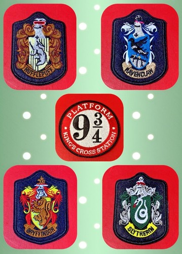 HARRY POTTER IRON ON PATCH SEW ON BADGE 5 DESIGNS | eBay UK