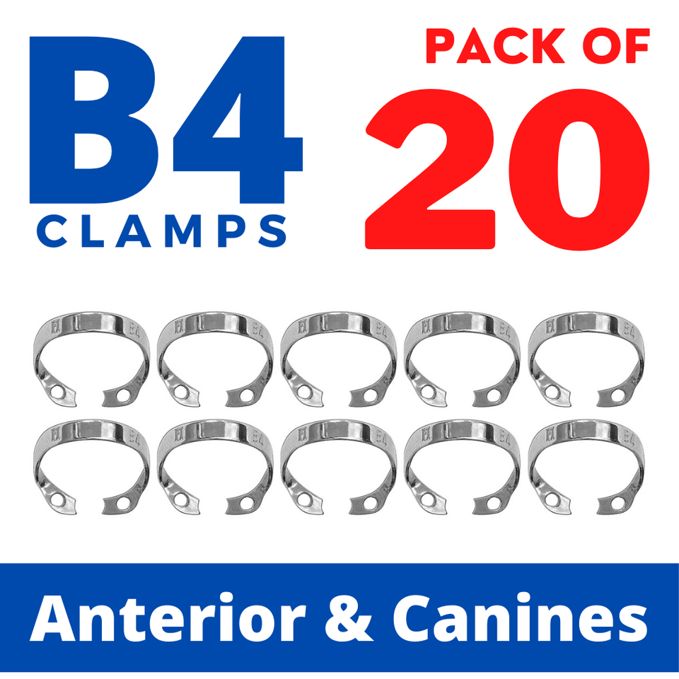 Rubber Dam Clamps #B4 Brinker Endodontic Dental Clamp Surgical ...