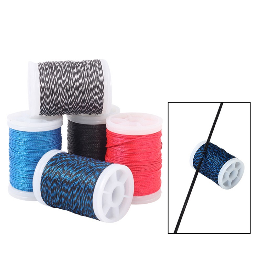 120m/Roll Archery Bowstring Serving Thread Line Cord Spool Bow String ...