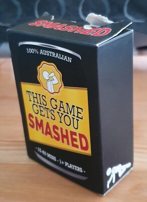 This Game Will Gets You Smashed Card Game NEW - Adult Party/Card Game ...