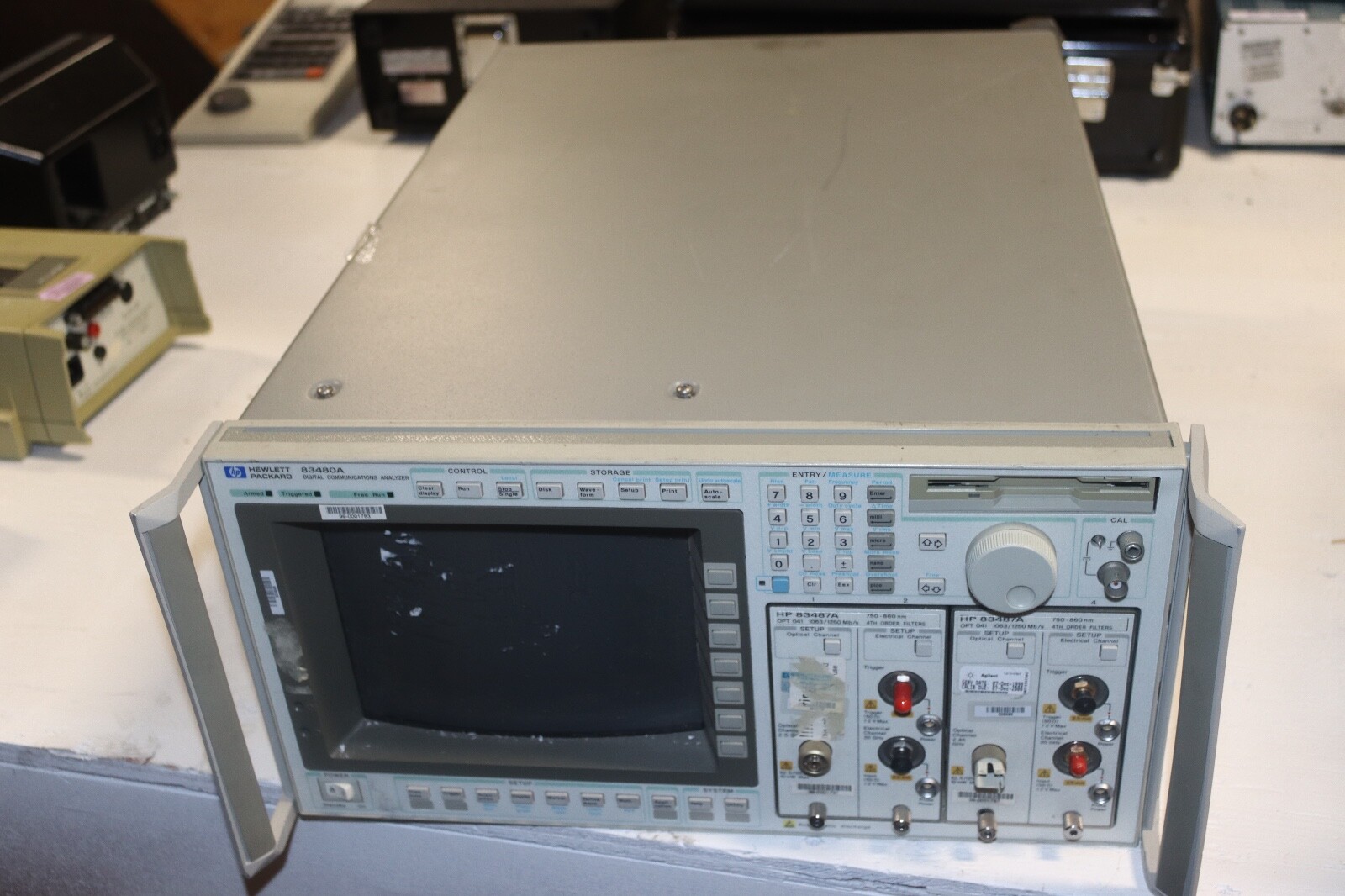 HP Agilent Keysight 83480A Digital Communications Analyzer Mainframe ...