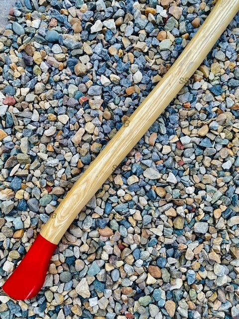 Hand Forged 6-Lbs Fireman Axe - Pick Axe With 36" American Axe Handle ...
