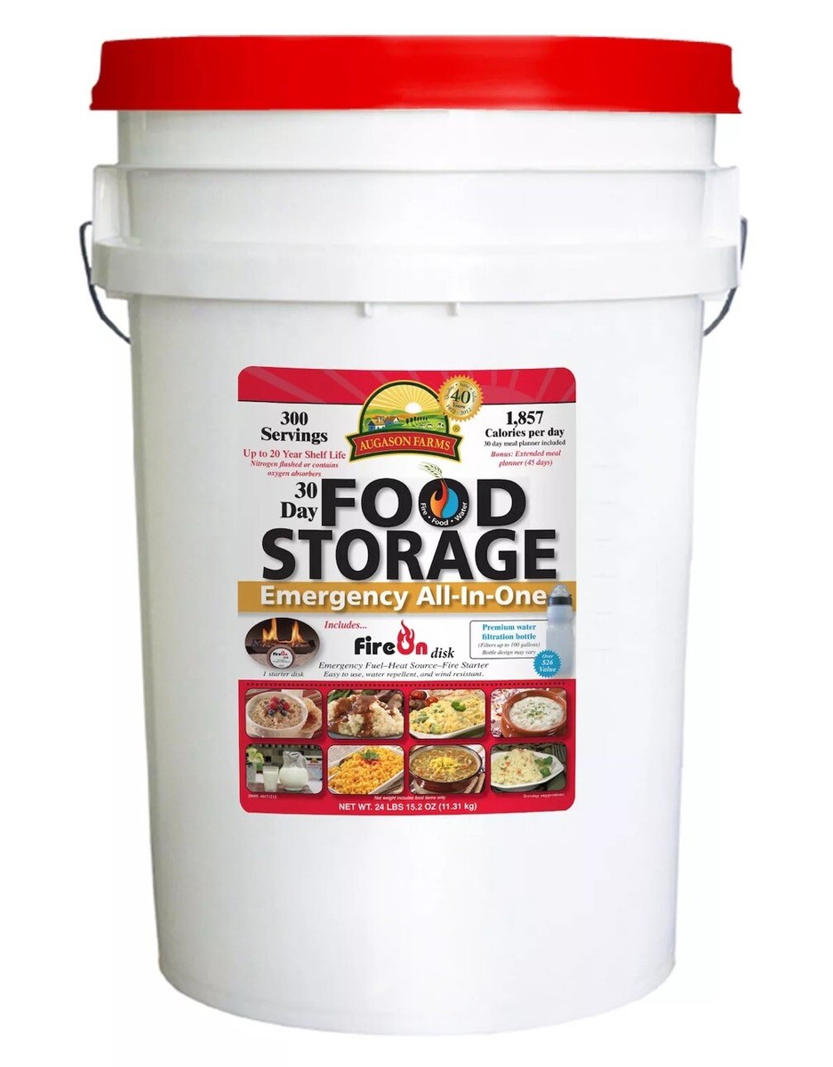 Augason Farms 30 Day Food Storage 1 To 30 Day Supply Augason Farms