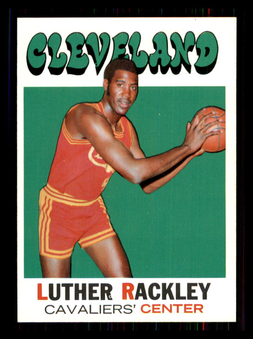 1971 Basketball Topps Luther Rackley Cleveland Cavaliers #88 1 | eBay
