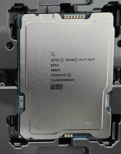 2pcs Intel Xeon Platinum 8592+ QS 64C/128T LGA4677 1.90 GHz 320M Cache ...