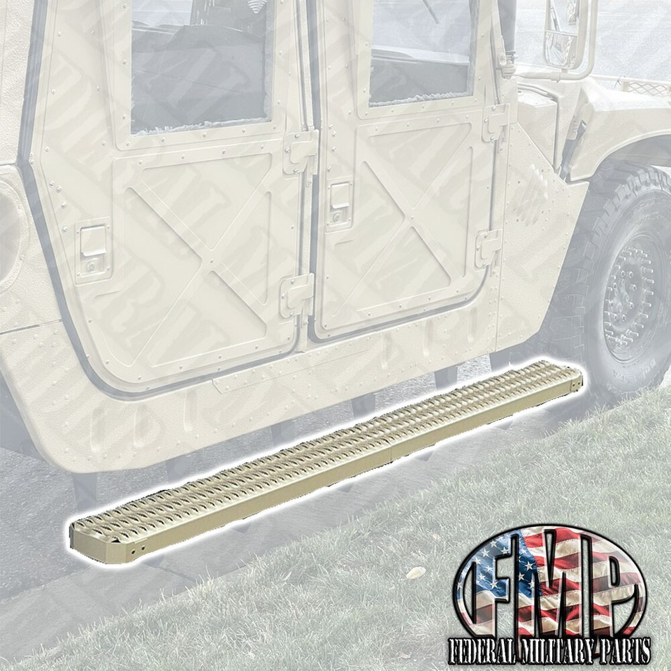Military Humvee Tactical Running Boards | Unpainted | Aftermarket ...