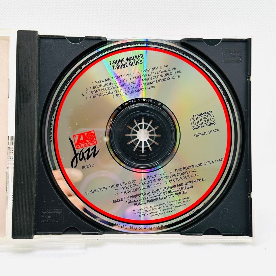 T-Bone Walker / T-Bone Blues CD (bonus track included) Blues BLUES JAZZ ...