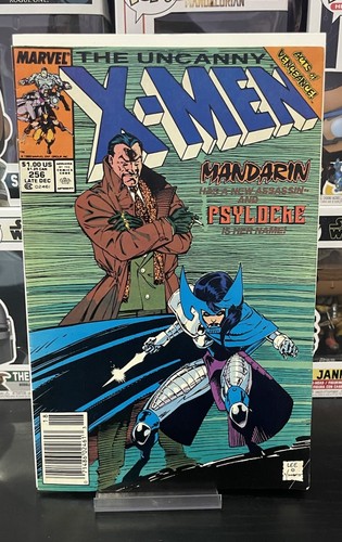 The Uncanny X-Men #256 Newsstand | Psylocke Costume | 1st Appearance ...