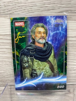 Topps Chrome Marvel Studios 2025 - Green Lava Ego (Phase 3) #99 | eBay