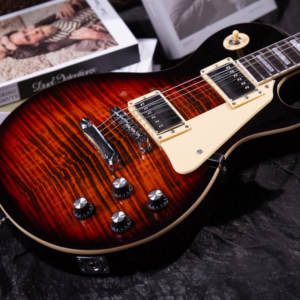 Grote LP Electric Guitar: Solid Mahogany Body LPYS-006(TS) | eBay