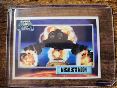 2009 Enterplay Super Mario Galaxy Megaleg's Moon Sticker #147 Nintendo ...