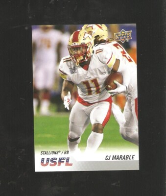 cj marable 2023 usfl,,coastal carolina,towers hs decater ga,birmingham ...