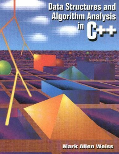 Data Structures And Algorithm Analysis In C Weiss Mark Allen Textbook Bindin Ebay