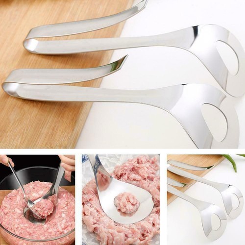 Meatball Maker Non-stick Stainless Steel Meat Spoon Baller Kitchen ...