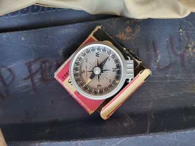 Vintage Airguide Pocket Compass New In Original Box | eBay