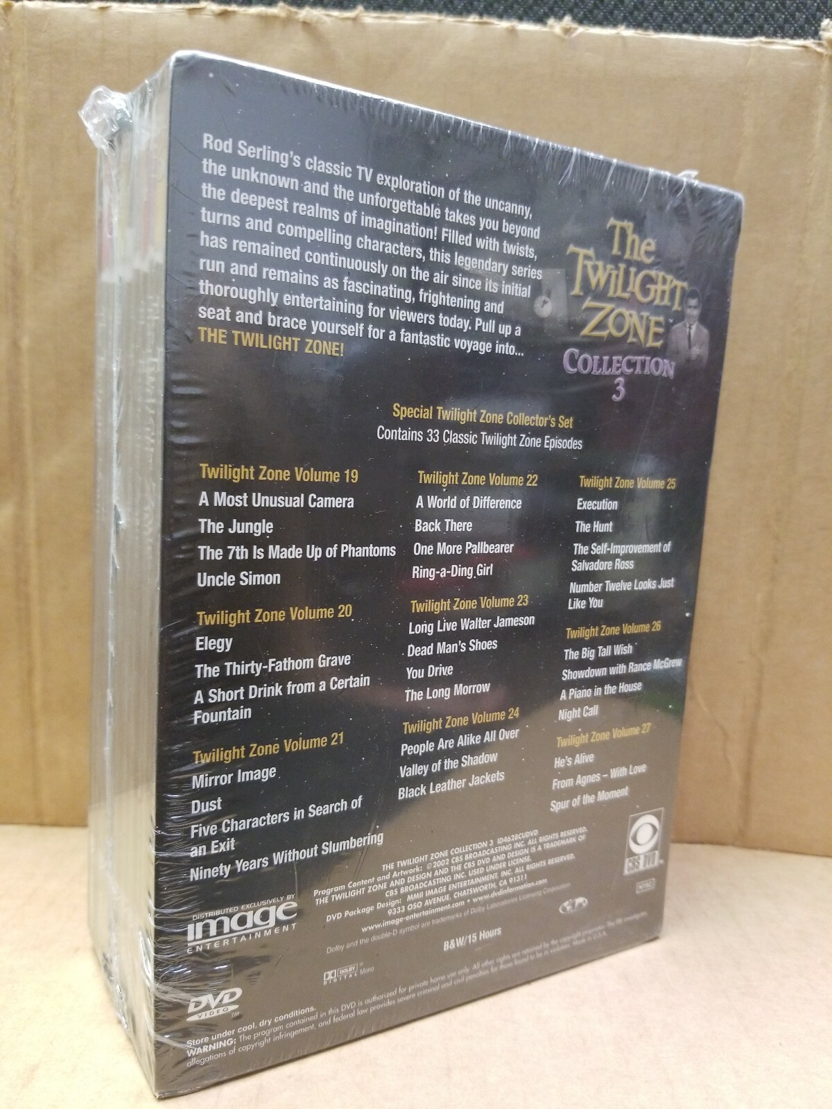 The Twilight Zone - Collection 3 (DVD, 2003, 9-Disc Set) 14381462821| eBay