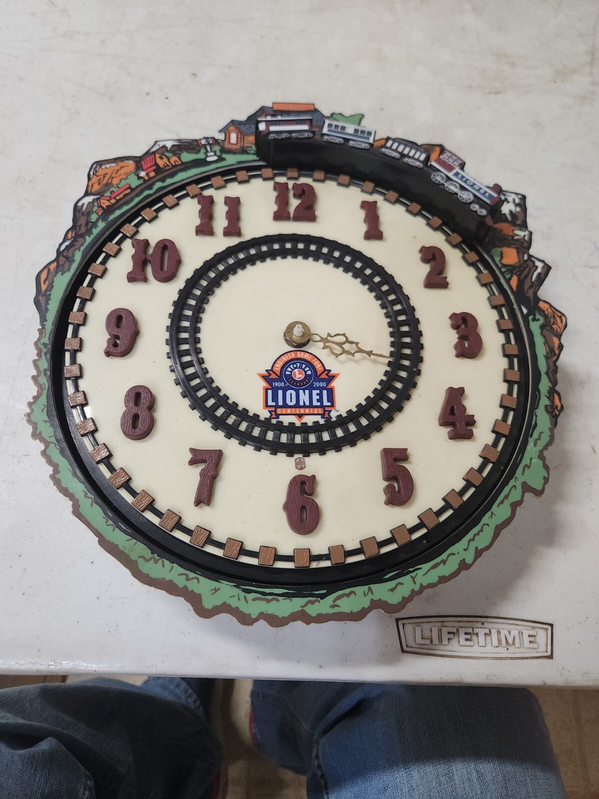 Lionel Train Wall Clock 100th Anniversary Edition For PARTS Read | eBay