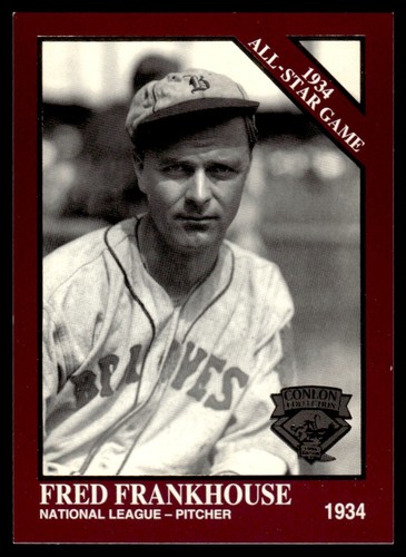 1994 Conlon Collection TSN Baseball Fred Frankhouse Boston Braves #1110 ...