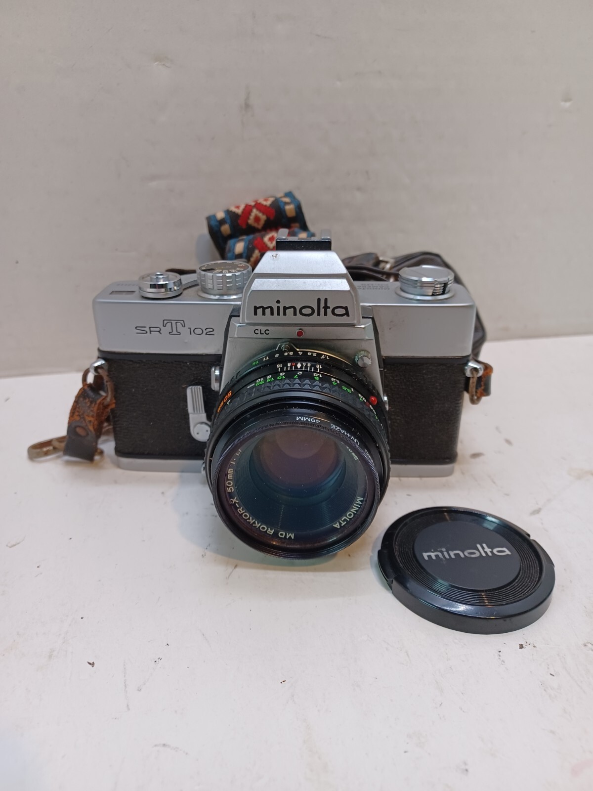 Vintage Minolta SRT-102 35mm SLR Film Camera Untested 610563625314| eBay