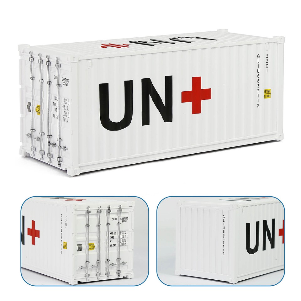 Evemodel O Scale 1:43 20ft Shipping Container 20' Cargo for Express ...