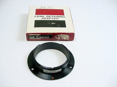 Darkroom Retaining Flange Adapter | for Canon Camera Lenses | New | $29 ...