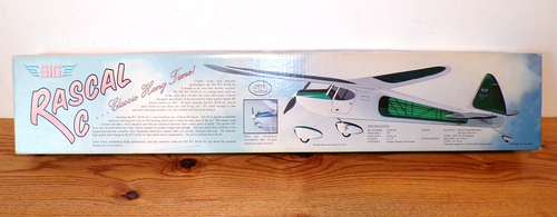 SIG Rascal RC Model Airplane Kit, 49" Wingspan, Balsa, SIGRC80, New | eBay