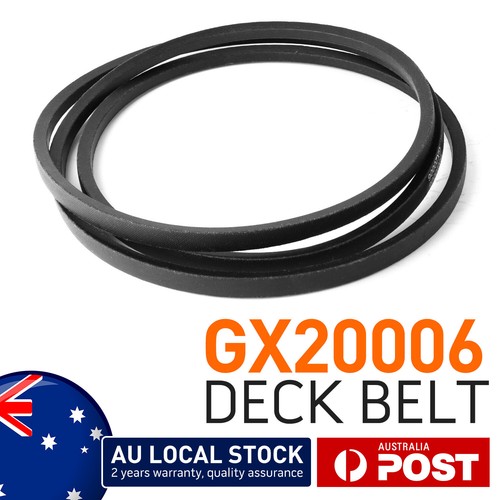 2x Deck & Transmission Belt Suits John Deere 42" Ride on Mower OEM ...