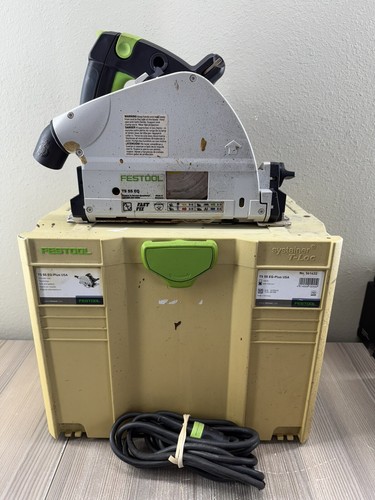 FESTOOL TS 55 EQ - PLUS + Case & Power Cable | eBay