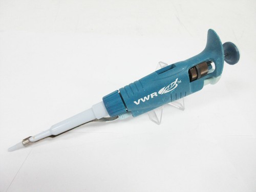 VWR SINGLE CHANNEL 10 - 100 uL LARGE DIAL ADJUSTABLE PIPETTE PIPET | eBay