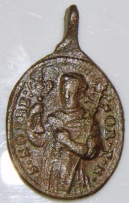 Medals - Medieval Bronze Holy Medal - Vatican