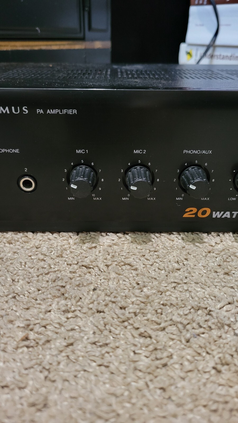 Optimus PA 20 Watt Amplifier MPA-40 | eBay