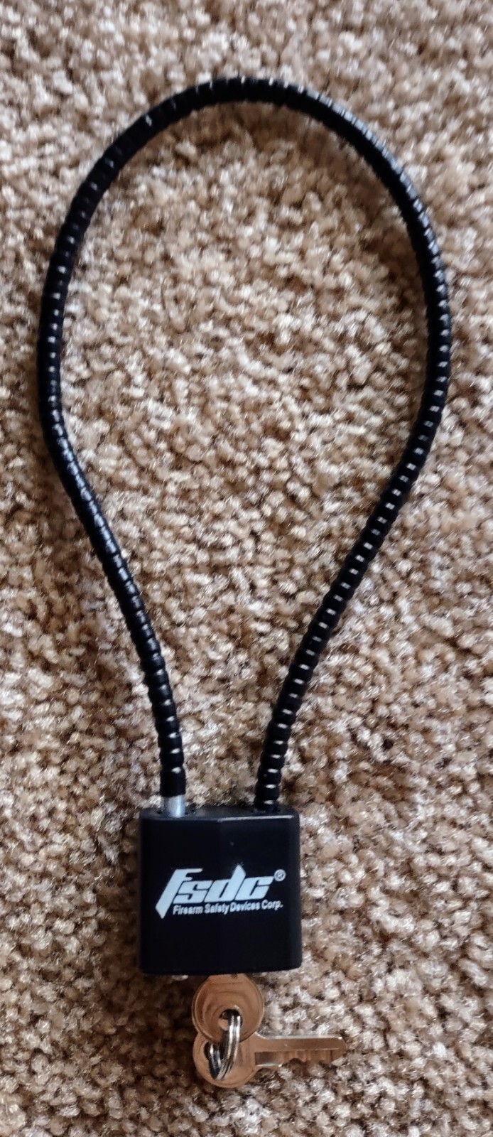 FSDC Firearm Handgun Rifle Shotgun Gun Safety Cable Lock *READ* | eBay