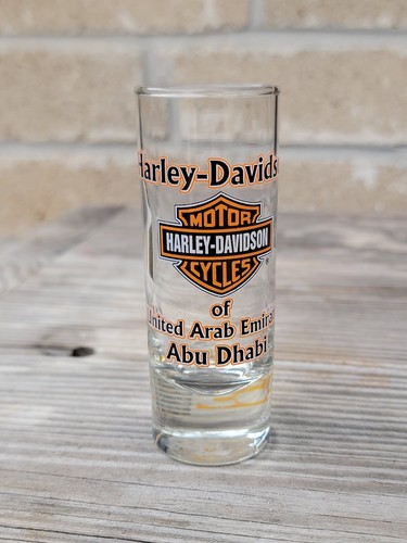 Harley Davidson Abu Dhabi Shotglass Tall | eBay