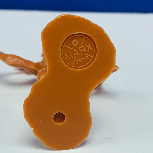 Louis Marx Fort Apache native indian warrior toy soldier figure vtg ...