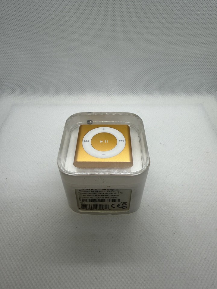 Apple Ipod Shuffle 4E Génération Orange 2GB Or Modèle 2010 A1373 ...