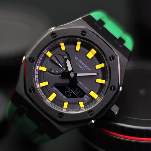 Casio Sprite - Special Custom Watch GA-2100-1A1DR-M12 | eBay