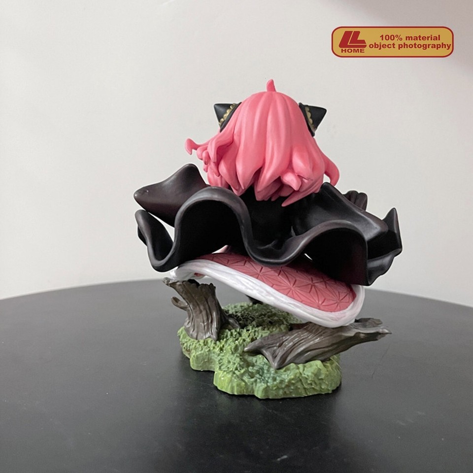 Anime Spy Anya Forger COS Kamado Nezuko Bite bamboo running cute Figure ...