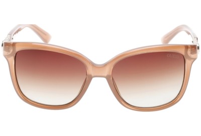 NWT Guess Sunglasses GU 7385 45H Shiny Light Brown / Gradient Brown 56 ...
