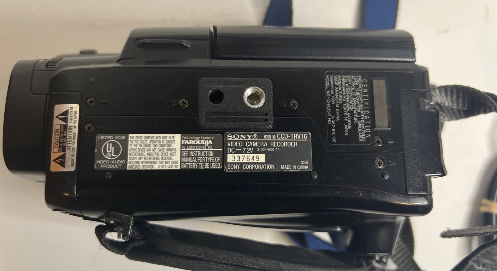 Sony CCD-TRV16 Camcorder - Black for sale online | eBay