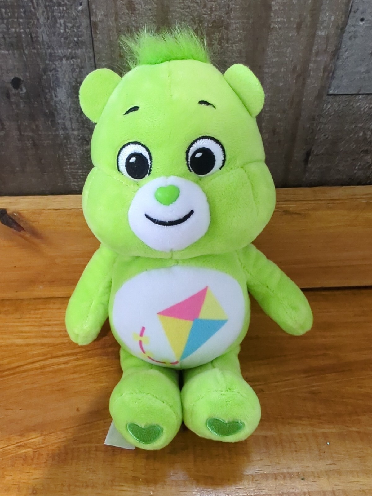 Care Bears Do Your Best Bear Basic Fun 2021 Plush 10" Neon Green Kite ...
