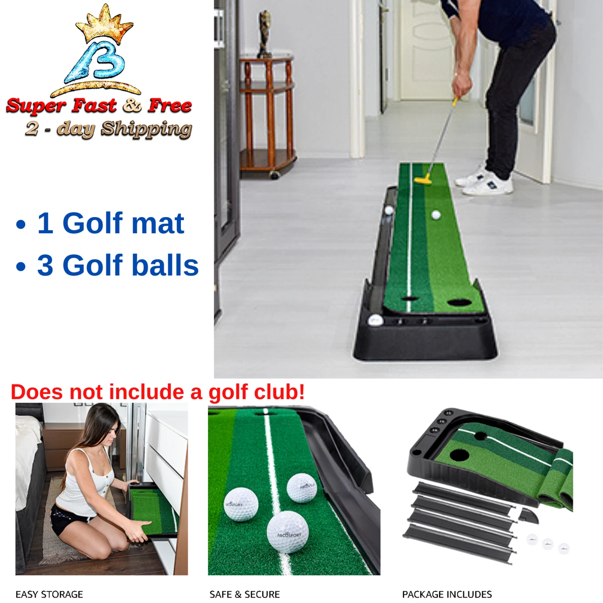 Indoor Golf Putting Green