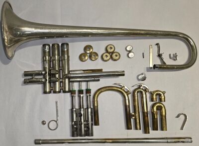 Conn LTD Elkhart Connstellation Cornet Silver/Laquerre -Replacement ...