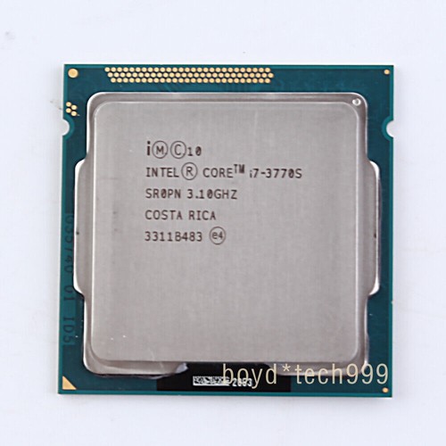 Intel Core i7 i7-3770S Processor 3.1 GHz/8M/5 GT/s DMI (SR0PN) LGA 1155 ...