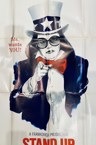 STAND UP AND BE COUNTED Jacqueline Bissett Orig 1972 MOVIE POSTER Uncle ...