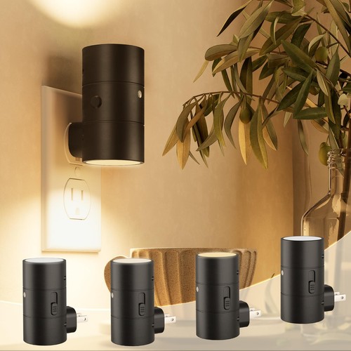 Night Lights Plug Into Wall,Plug in Night Light with 3 Light Modes ...