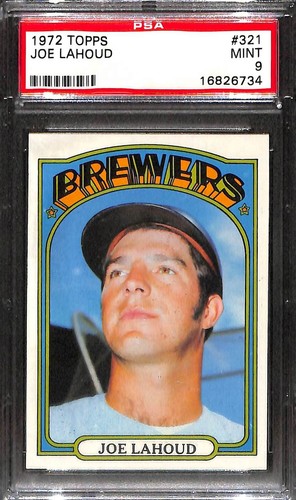 1972 TOPPS #321 JOE LAHOUD PSA 9 Mint 16826734 | eBay