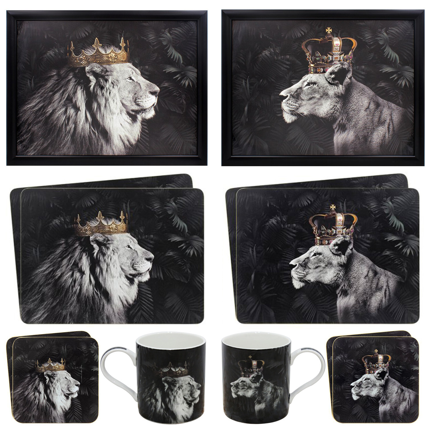 Lion Lap Tray Soft Padded Cushioned Bean Bag Laptray TV Dinner Laptop ...